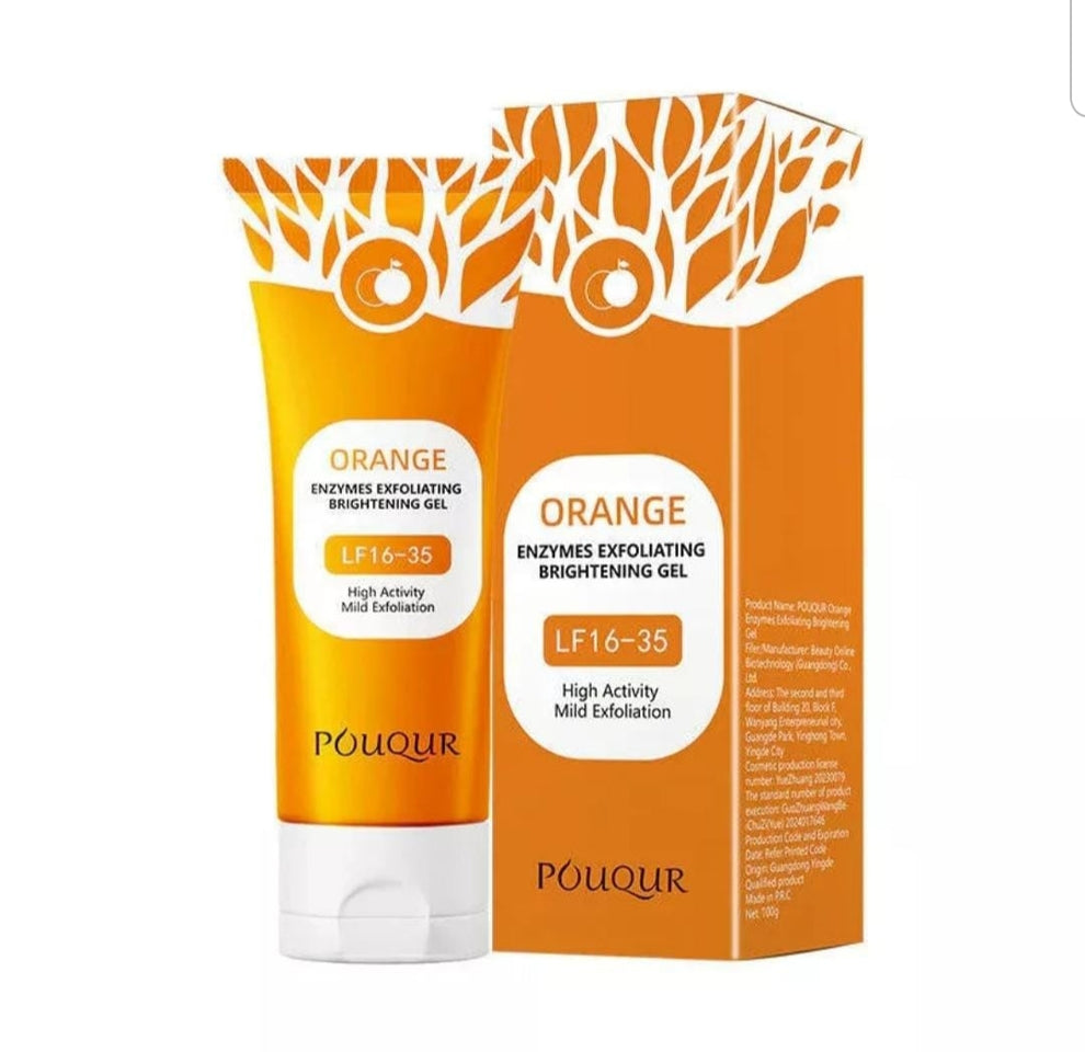 Orange Exfoliating Whitening Gel – Velmira
